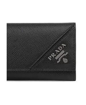 Prada Saffiano Leather Keychain