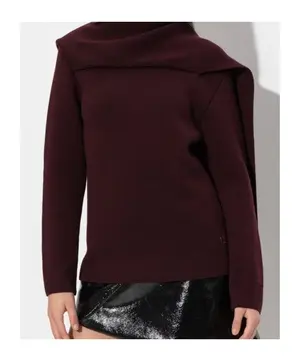 COURREGES Scarf Merino-wool Sweater