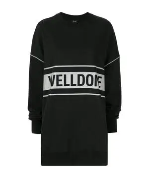 We11Done Logo Printed Crewneck Sweatshirt