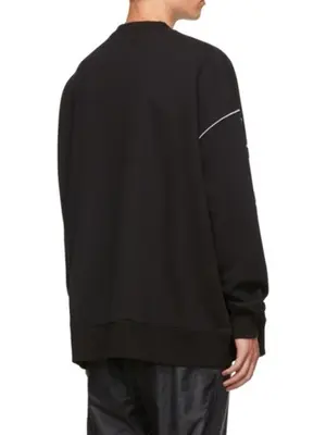 We11Done Logo Printed Crewneck Sweatshirt
