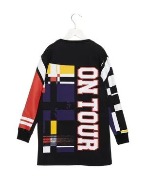 Balmain Graphic Print Long Sleeve Shirt