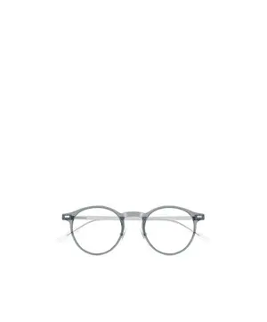 Montblanc Eyewear Round Frame Glasses - Gray