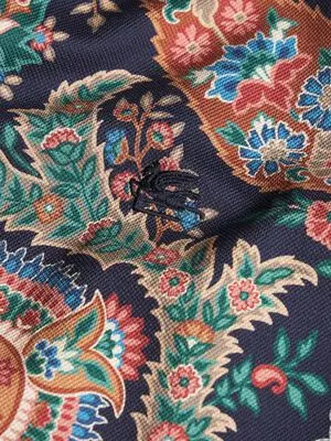 Etro Floral Paisley Polo Shirt