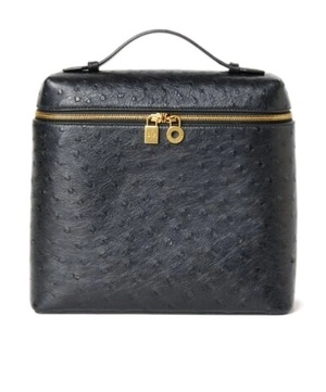 Loro Piana Extra Pocket Zipper Backpack - Black