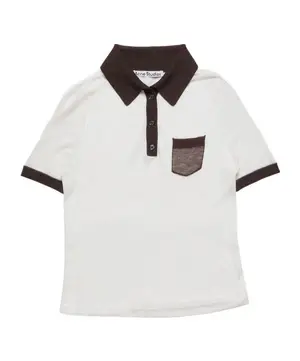 Acne Studios Collared Pocket Knitwear - White/brown