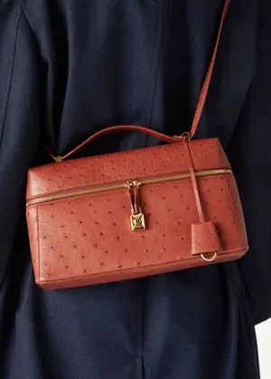 Loro Piana Extra Shoulder Bag - Dark Chamomile