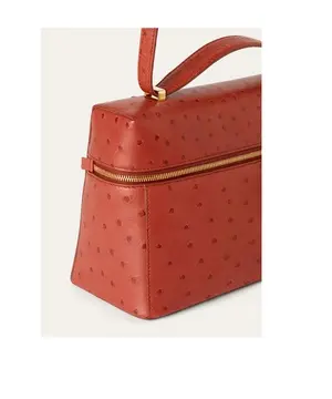 Loro Piana Extra Shoulder Bag - Dark Chamomile