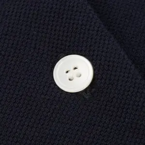 Miu Miu Logo Embroidered Long-sleeved Polo Shirt