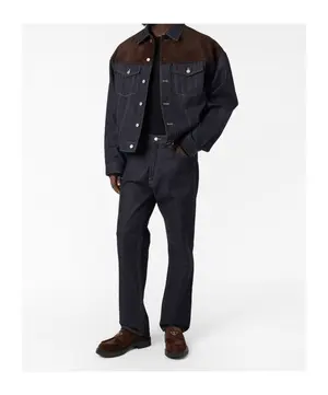 Prada Western Style Straight Leg Jeans