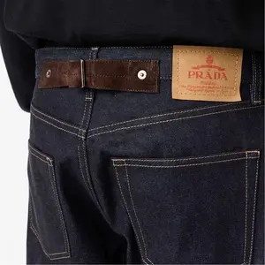 Prada Western Style Straight Leg Jeans