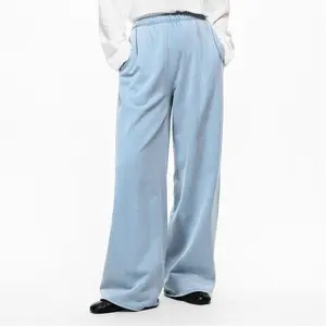 Acne Studios Wide Leg Track Pants With Elasticated Waistband