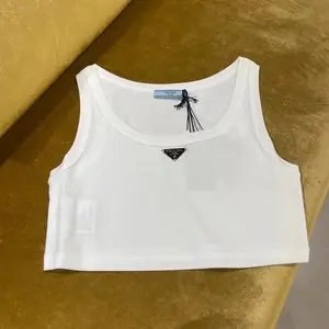 Prada Jersey Cropped Top