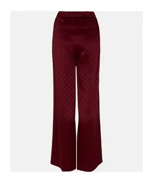 Gucci Logo Wide-leg Track Pants - Brown