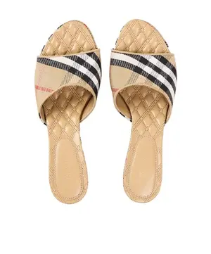 Burberry Burb Sloane Mule - Nude