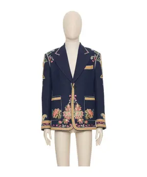Valentino Garavani Long-sleeved Suit Coat