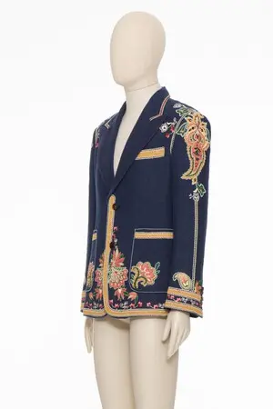 Valentino Garavani Long-sleeved Suit Coat