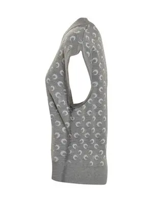 MARINE SERRE Moon Jacquard Knitted Vest