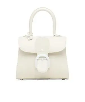 Delvaux Structured Tote Bag - White