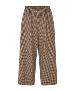Max Mara Checked Straight-leg Casual Pants