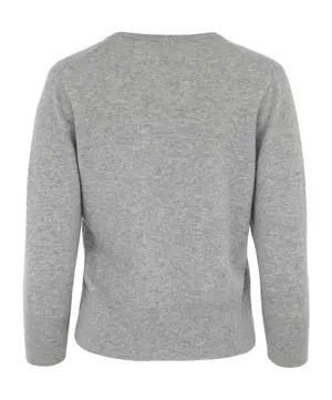 Vince Button Embellished Knitted Cardigan