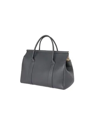 Loro Piana Carry A Handbag With Both Hands - Navy Blue