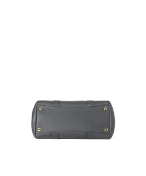 Loro Piana Carry A Handbag With Both Hands - Navy Blue