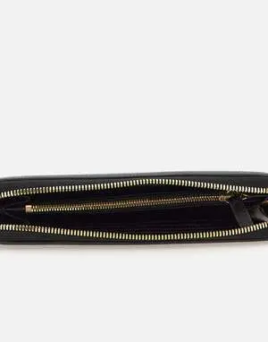 Emporio Armani Logo Printed Zip-around Wallet