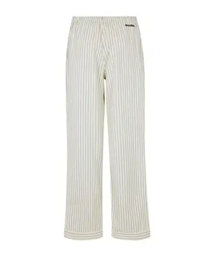 Miu Miu Striped Logo Track Pants