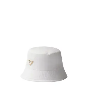 Prada Re-nylon Bucket Hat - White