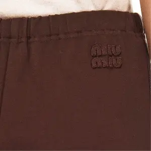 Miu Miu Logo Detail Track Pants