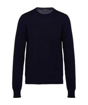 Prada Cashmere Crew Neck Sweater - Blue