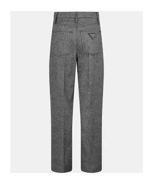 Prada Checked Wide-leg Trousers