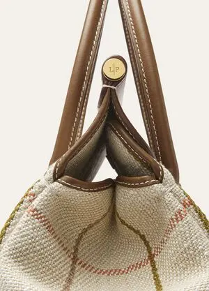 Loro Piana Checked Shoulder Bag