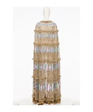 Valentino Garavani Embellished Long Cape