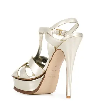 Saint Laurent Tribute Platform Sandals