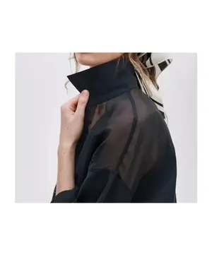Rag & Bone Patchwork Collar Shirt - Black