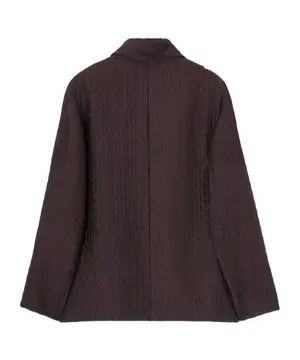Loro Piana Annie Quilted Silk Jacket - Black