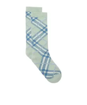Burberry Check Cotton Blend Socks