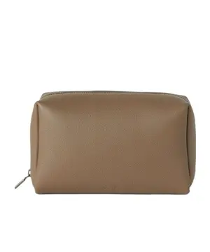 Loro Piana Rectangular Wash Bag - Warm Frankincense/agate