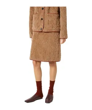 Loro Piana Annelise Zipper Skirt