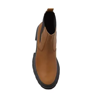 Hogan Round Toe Slip-on Boots