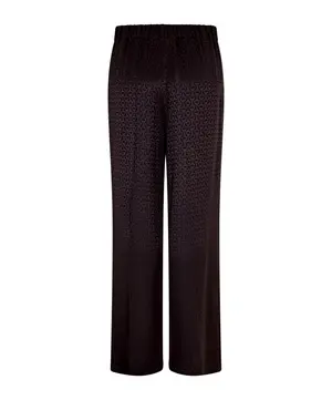 Gucci Wide Leg Monogram Pants