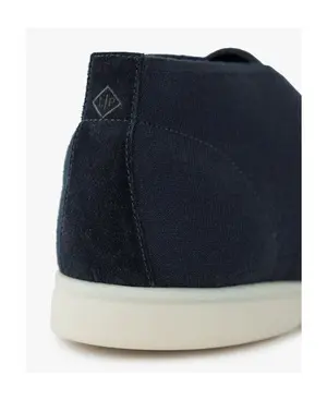 Loro Piana Logo Round Head Boots