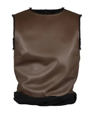 TOD'S Sleeveless Top - Brown