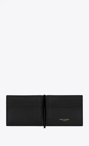 Saint Laurent Money Clip Bi-fold Cardholder