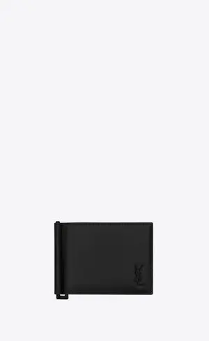 Saint Laurent Money Clip Bi-fold Cardholder