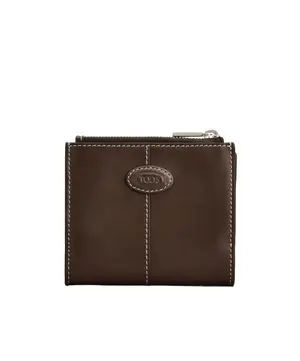 TOD'S Zipper Wallet - Brown