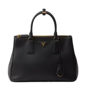 Prada Galleria Large Leather Bag - Black