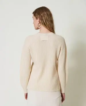 TWINSET V-neck Knitted Jumper