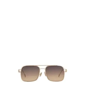 TOD'S Full-rim Square Frame Sunglasses - Nude